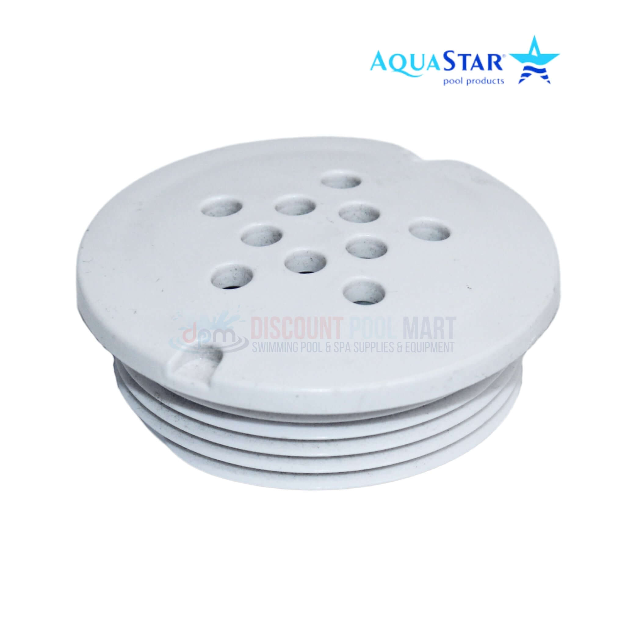 BP101 | AquaStar 1.5" Bubbler Plate | White