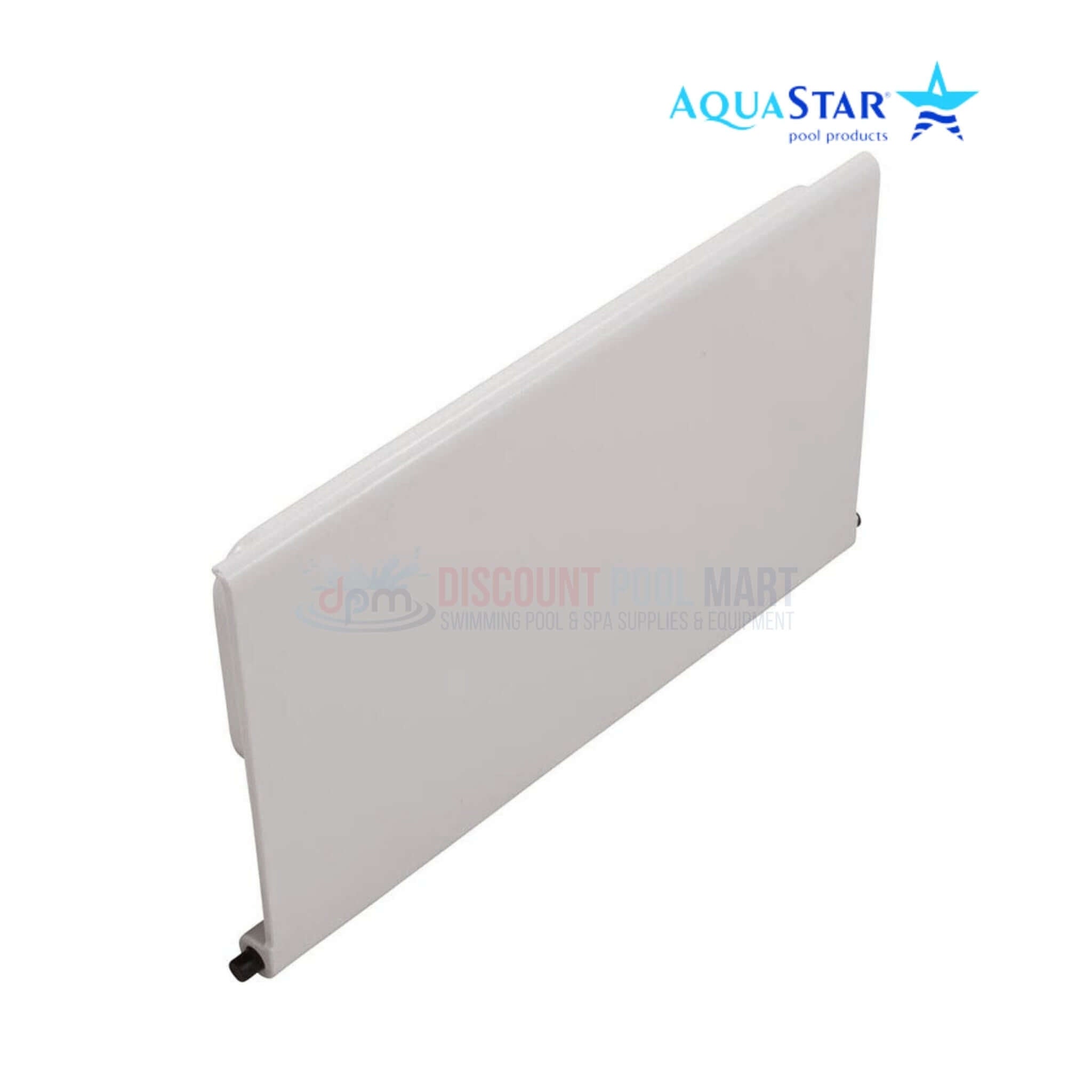 SKWD101 | AquaStar Weir Plate With Clips For FlowStar Skimmers | White