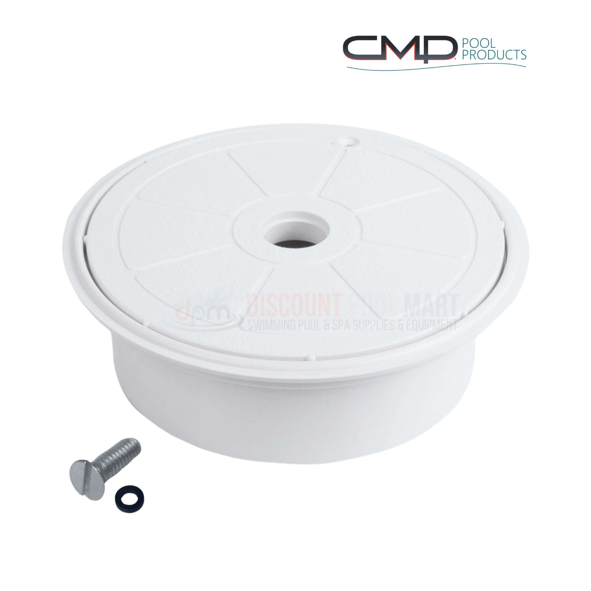 CMP Valve Access Cover and Collar for Skimmers | 6" | White | 25840-00