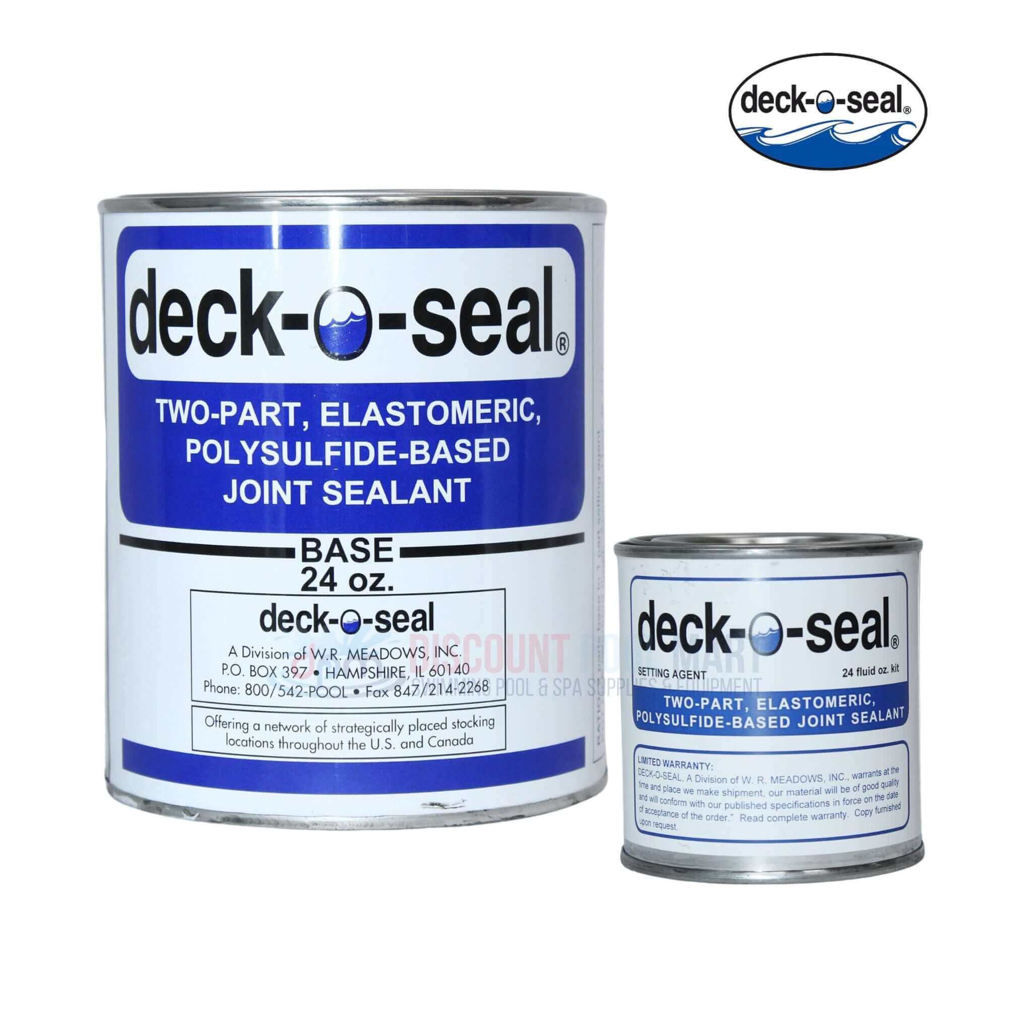 Deck-O-Seal Pour Grade Joint Sealant Kit Gray | 24 oz | 4701022
