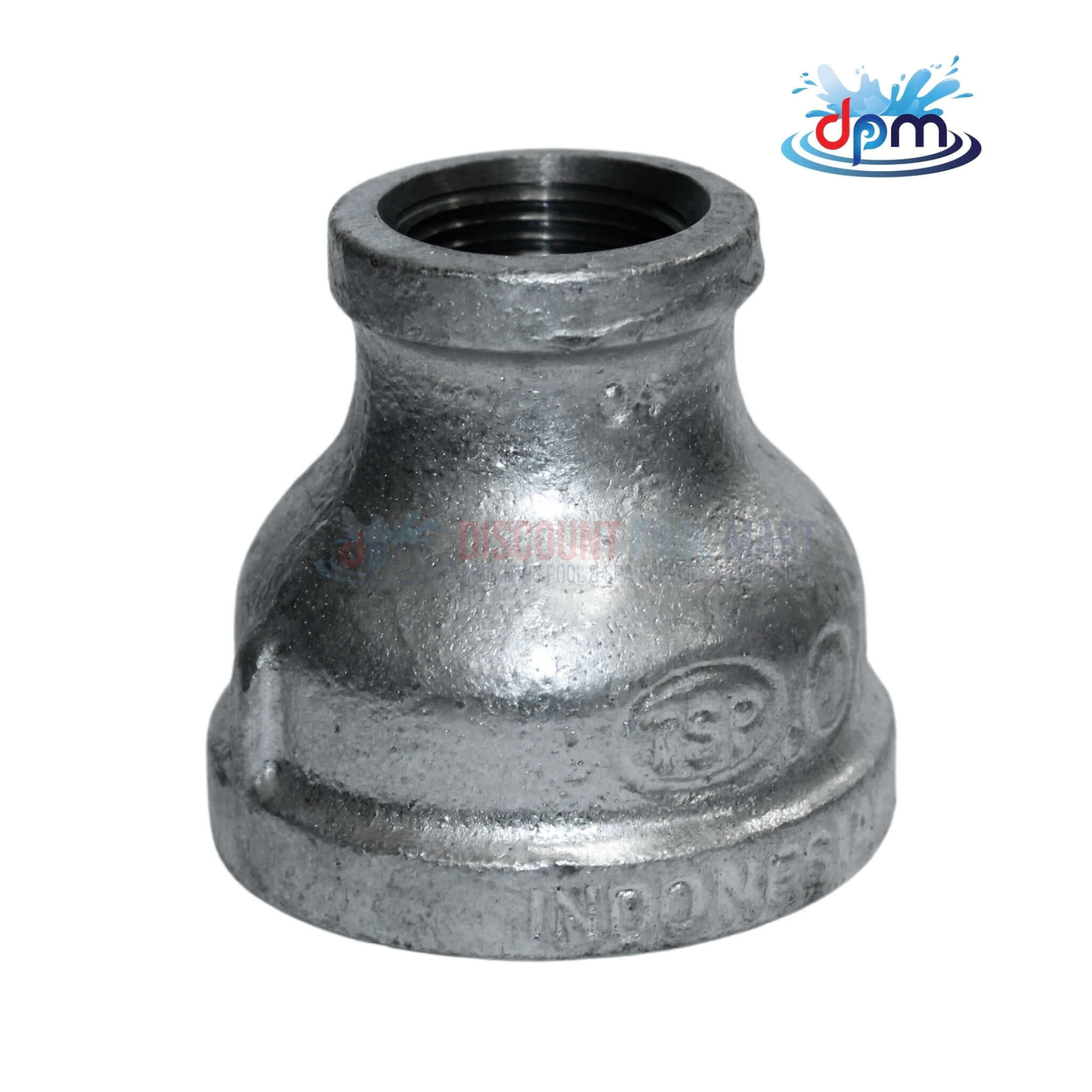 Galvanized Reducer Bushing | Bell Type Reducing Coupling | 1-1/2" x 3/