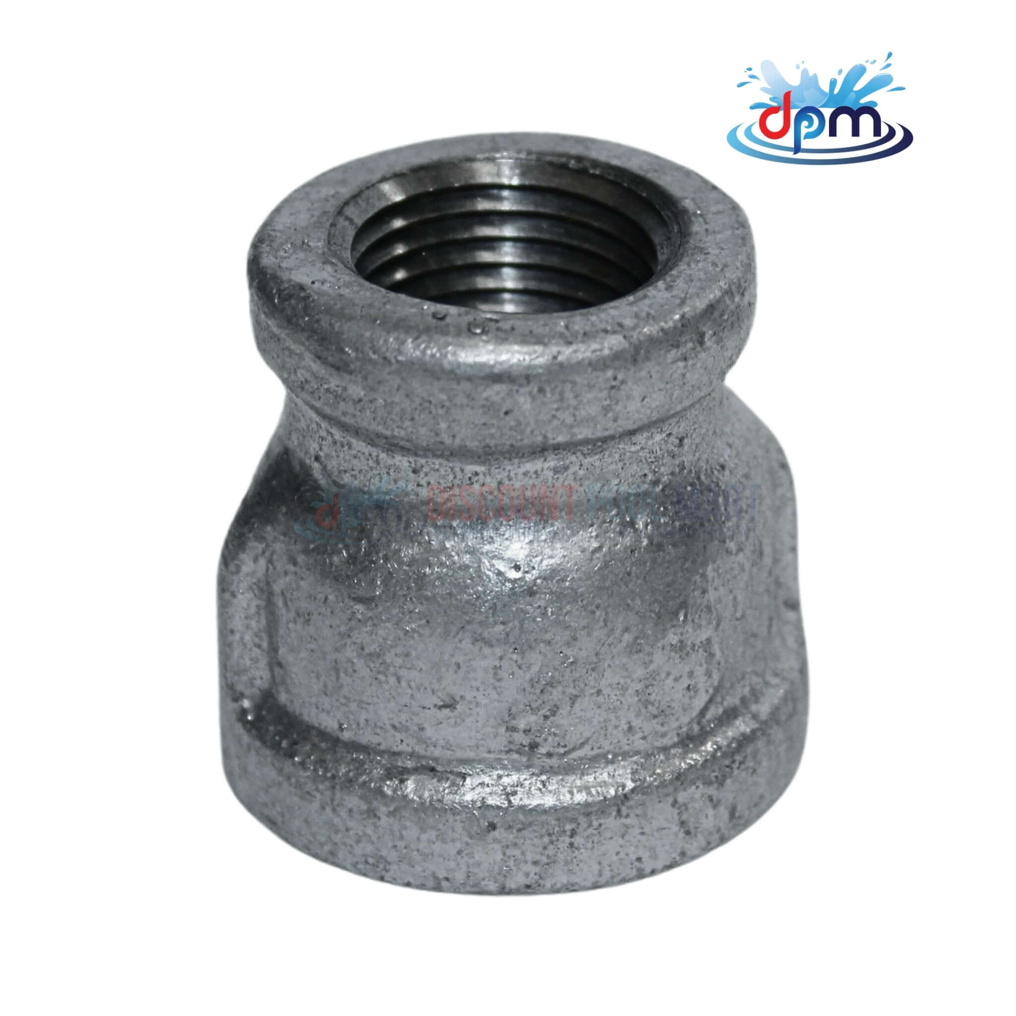 Galvanized Rigid Reducer Bushing | 3/4" x 1/2"