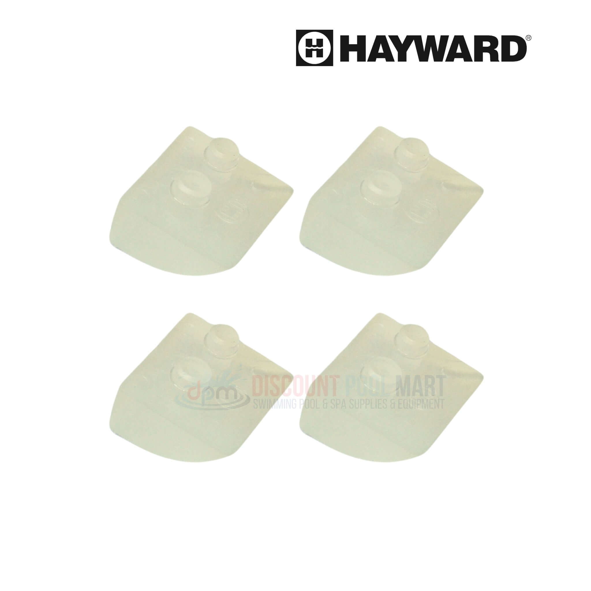 AXV414P | Hayward Concrete Pod Shoes For Pool Vac & Navigator | 4 Pack