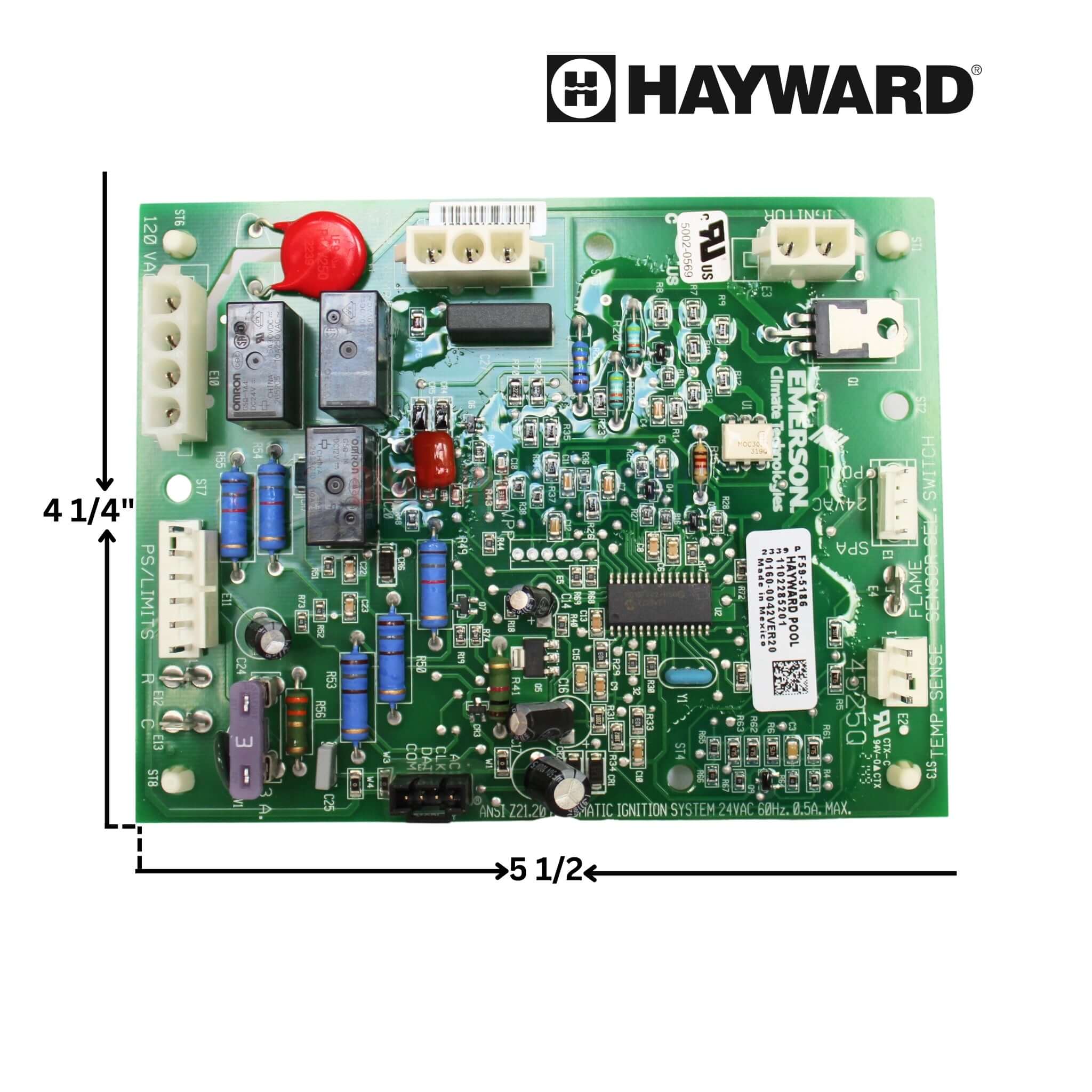 FDXLICB1930 | Hayward Integrated Control Board For H-Series