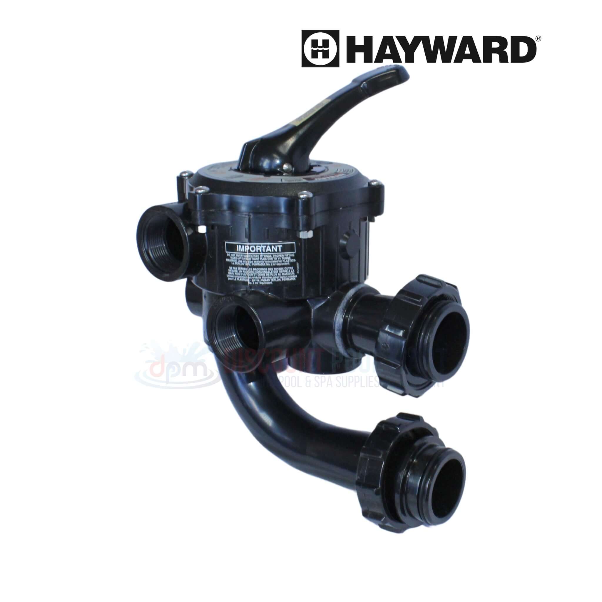 Hayward Vari-Flo Multiport Control Valve For Pro Grid DE Filters 1.5"