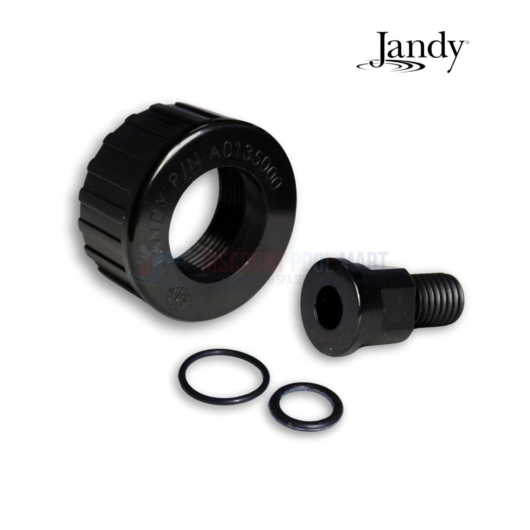 Jandy Tank Adapter With O-Ring and Union For DEV and DEL DE Pool Filte