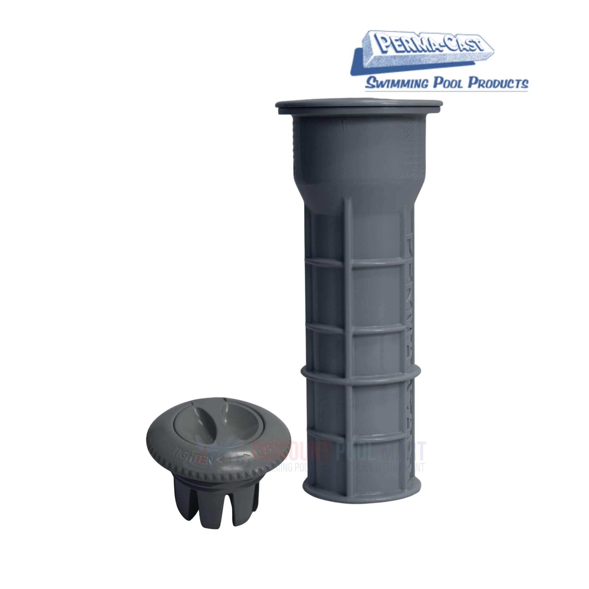 PS-7015-UG | Gray Umbrella Socket Pool Deck Anchor