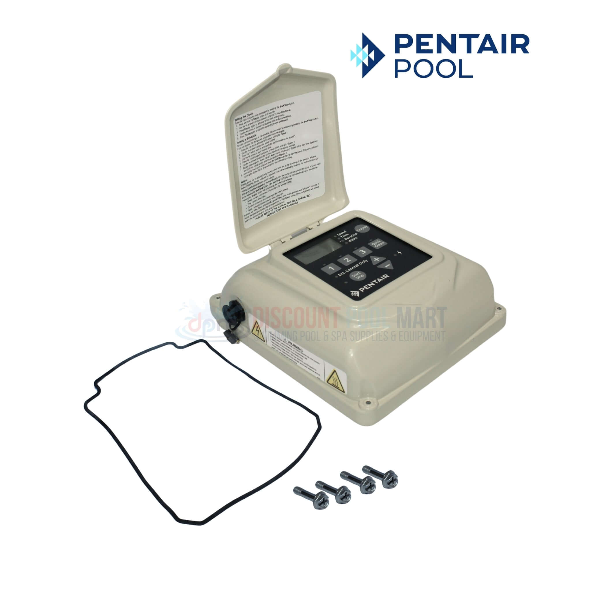 Pentair Drive Cover With Control Panel For SuperFlo and WhisperFlo VST