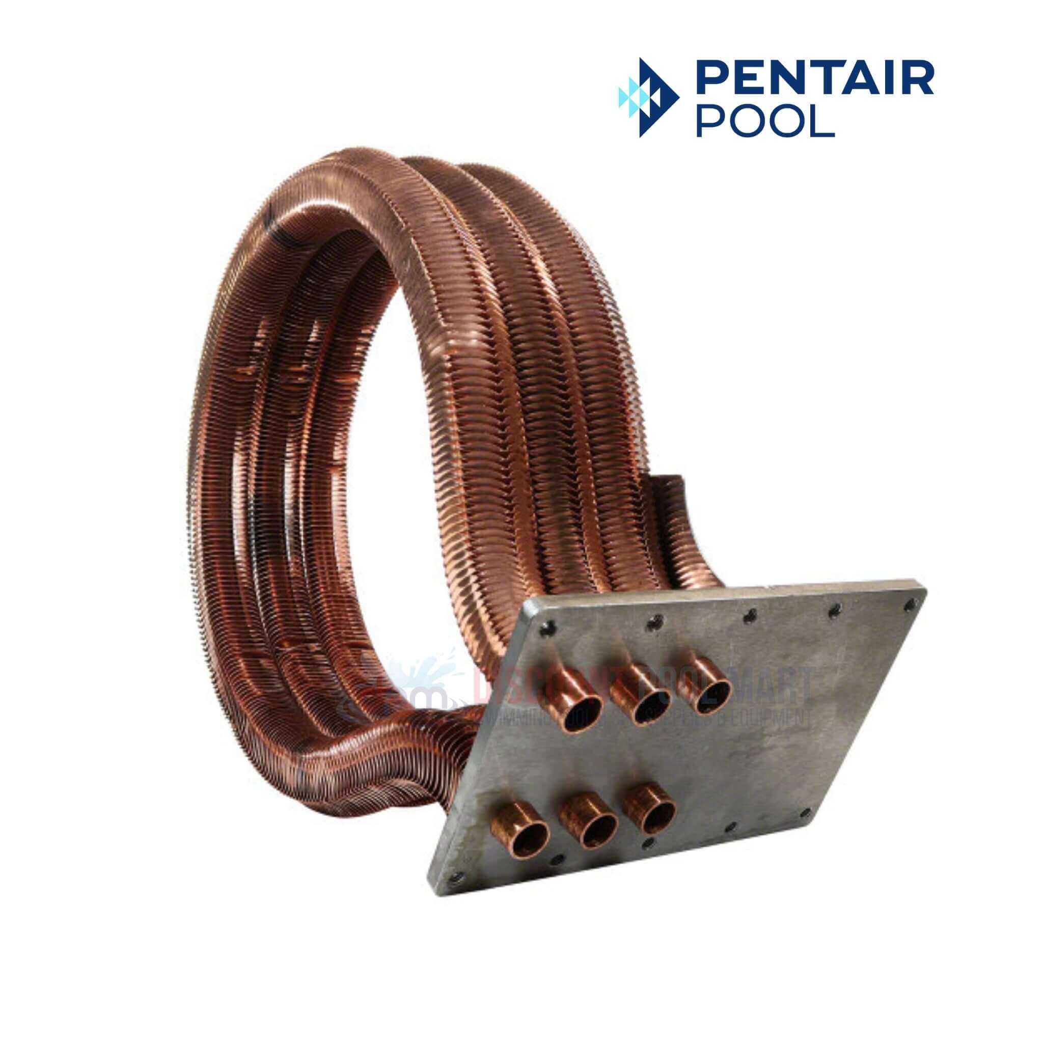 Pentair Tube Sheet Coil Assembly For MasterTemp and Max-E-Therm 175 an