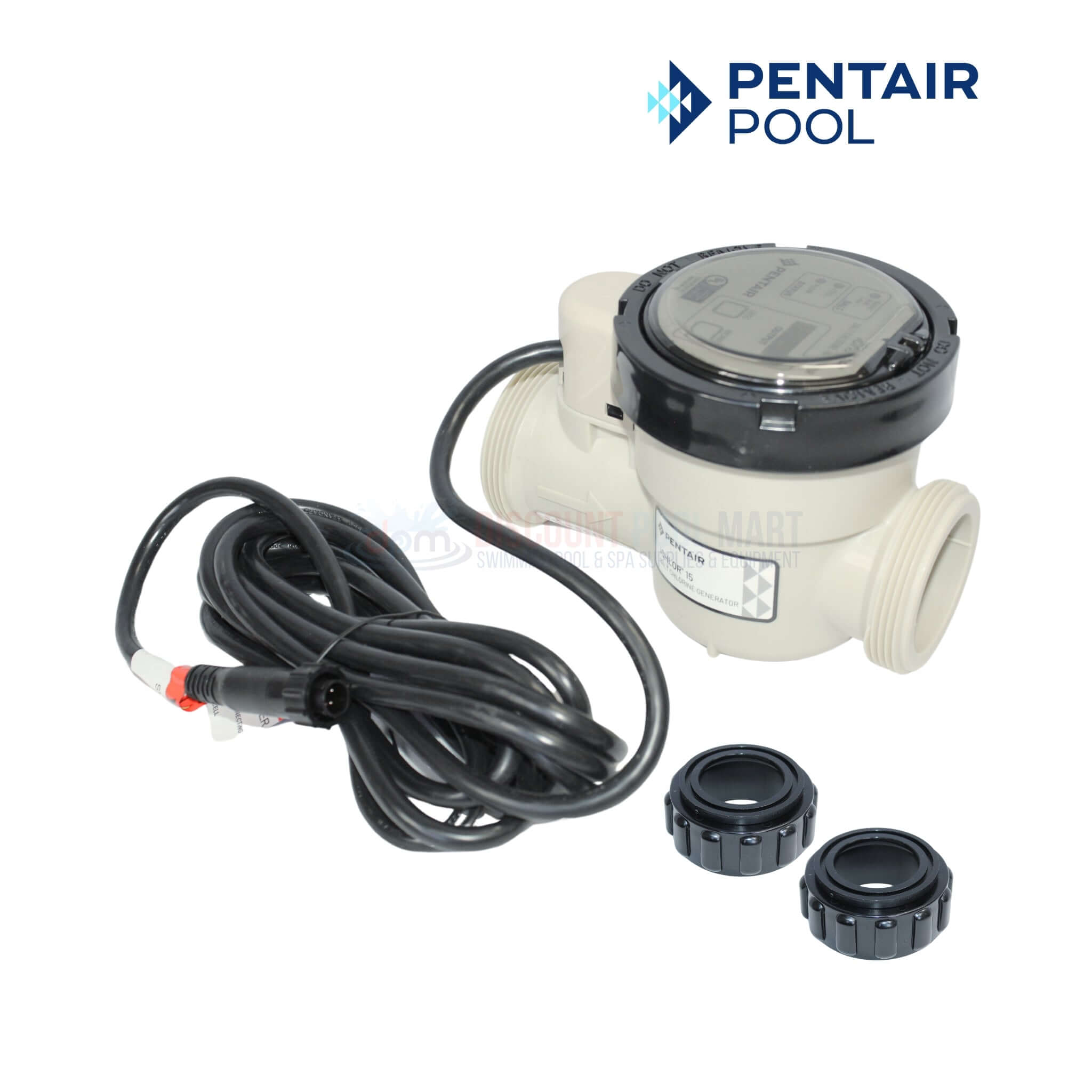 Pentair iChlor 15 Salt System With Power Pack & Unions | 15K Gallons