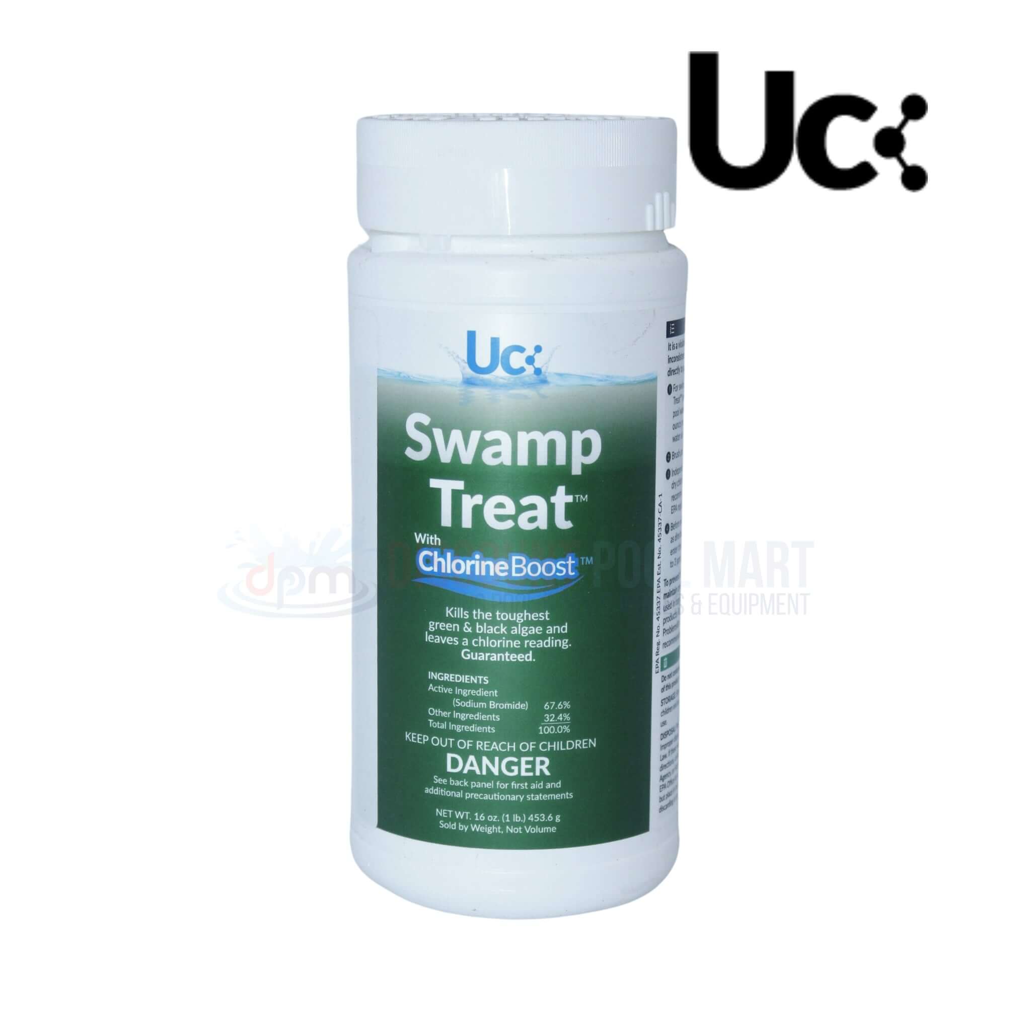 United Chemicals Swamp Treat Algae Eliminator | 1 lb | SWAM-C12